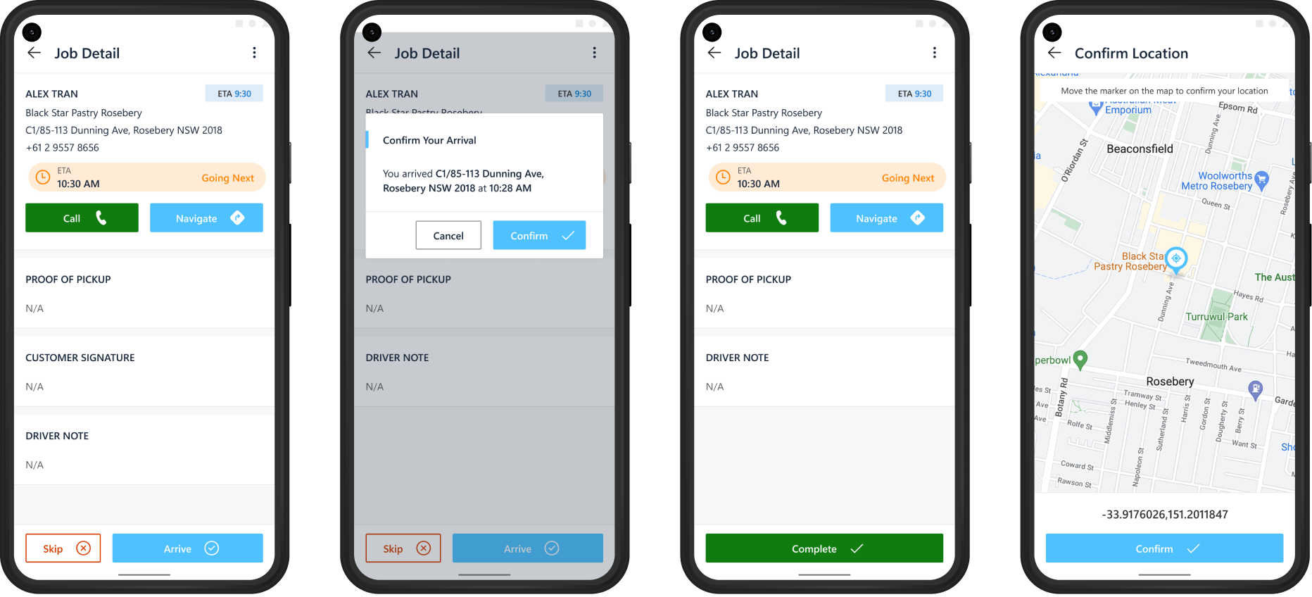 Adiona Case Study | Mobile app for last-mile delivery drivers